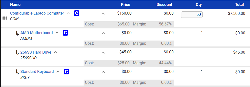 How to Create Quote Tables in Proposals – GleanQuote