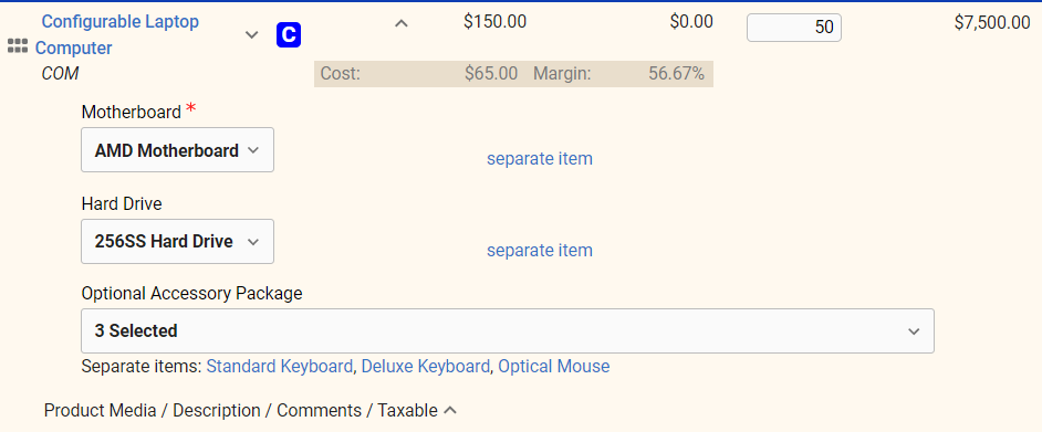 How to Create Quote Tables in Proposals – GleanQuote