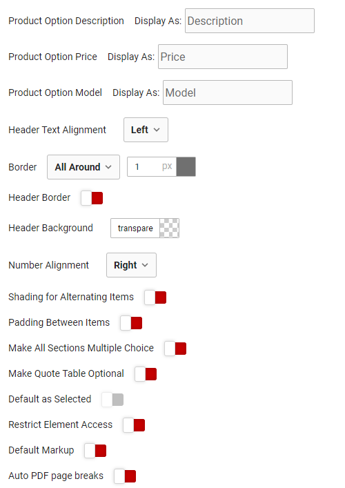 How to Create Quote Tables in Proposals – GleanQuote