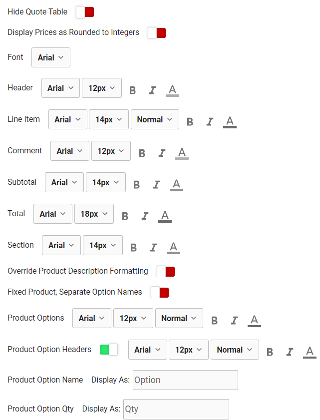 How to Create Quote Tables in Proposals – GleanQuote