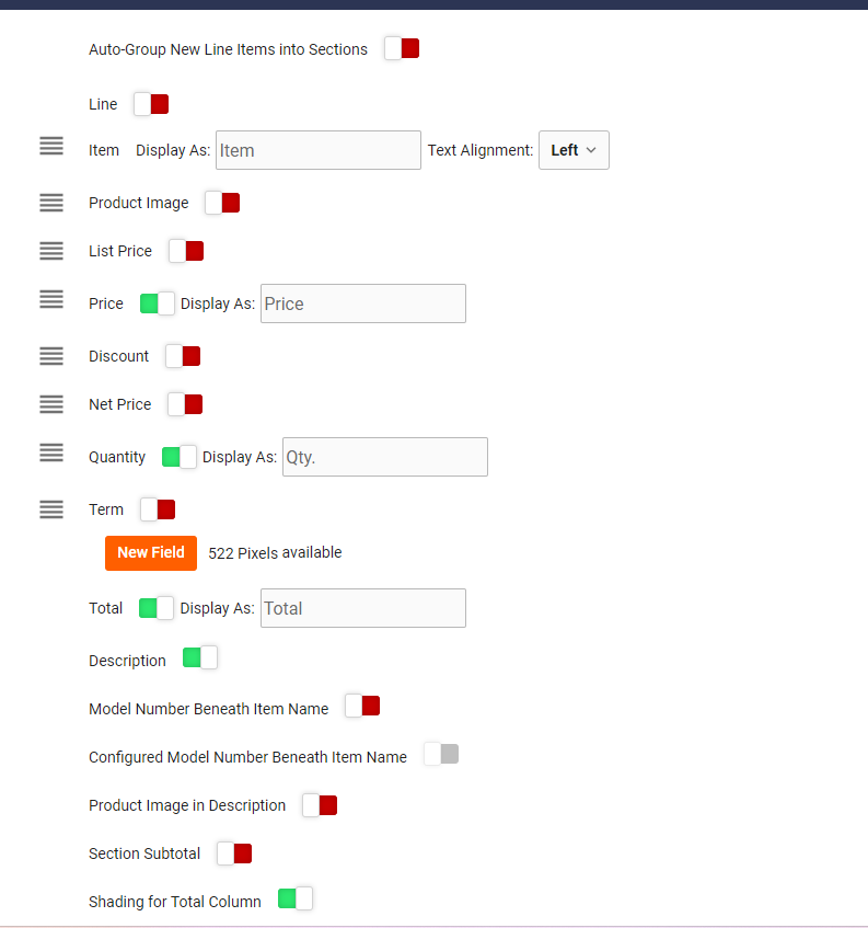 How to Create Quote Tables in Proposals – GleanQuote