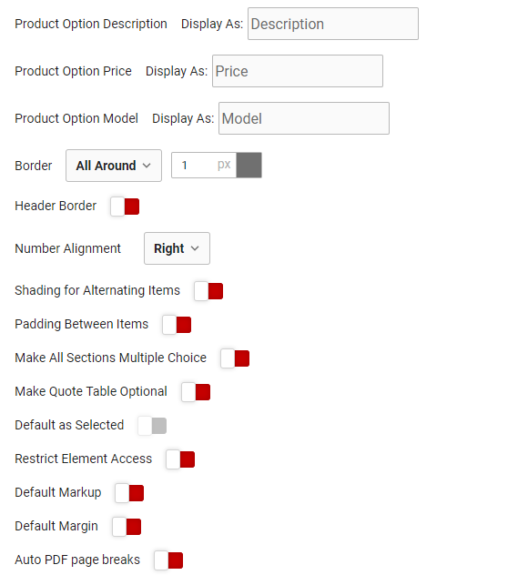 How to Create Quote Tables in Proposals – GleanQuote